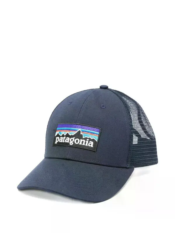 Patagonia Logo Patch Cotton Trucker Cap - Blue