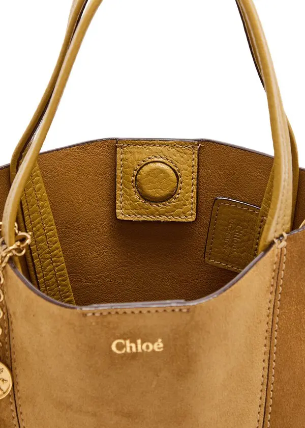 Chloé Spin Mini Suede Tote