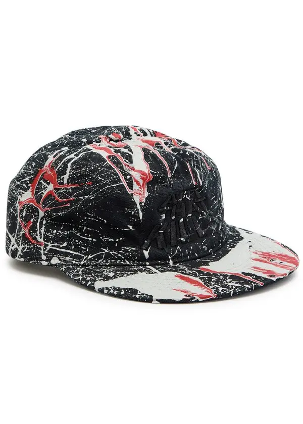 GALLERY DEPT. Paint-splatter Cotton Cap - Black
