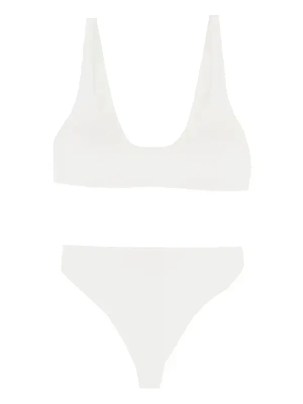 VENUJA Scoop-neck Bikini - Neutrals