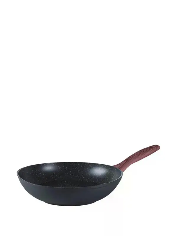 SAMBONET Wood-handle Wok - Black