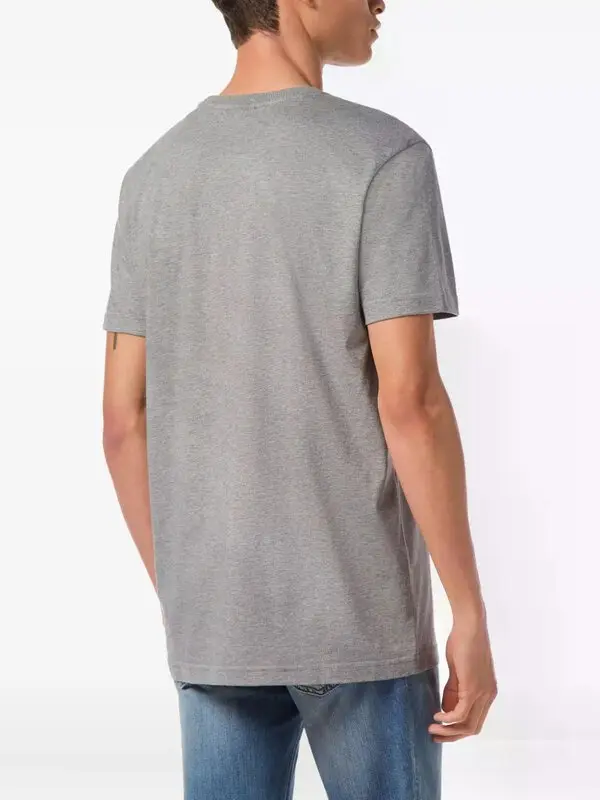 BILLIONAIRE Crest Round-neck T-shirt - Grey