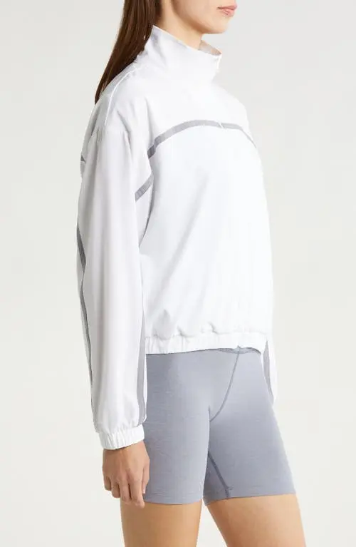 Beyond Yoga Striped Track Jacket
