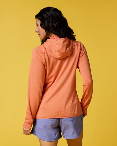 COTOPAXI Otero Fleece Full-zip Hooded Jacket - Grapefruit
