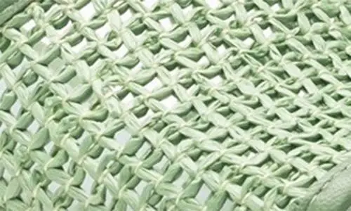 FRANCES VALENTINE Raffia Block Heel Sandal