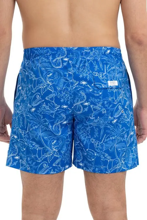 Kenny Flowers Margaritaville The Ode To Jimmy Swim Trunks