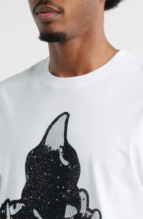 ICECREAM Gleam Embellished T-shirt