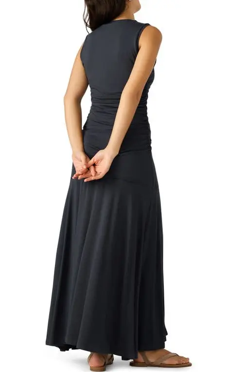 Steve Madden Jace Sleeveless Maxi Dress - Faded Black