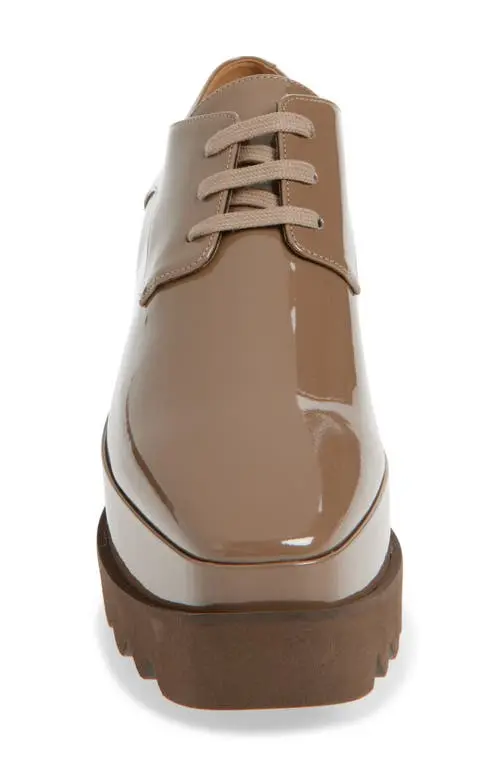 Stella McCartney Sneakelyse Platform Sneakers - Caffelatte