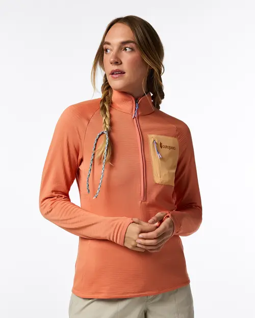 COTOPAXI Otero Fleece Half-zip Pullover - Grapefruit