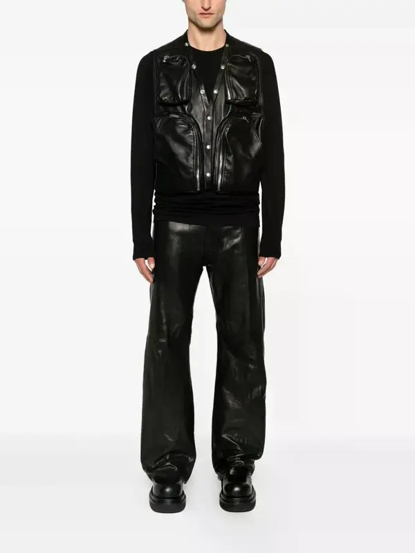 Rick Owens Geth Trousers - Black