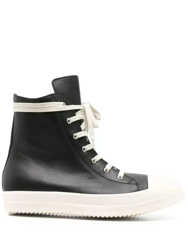 Rick Owens High-top Sneakers - Black