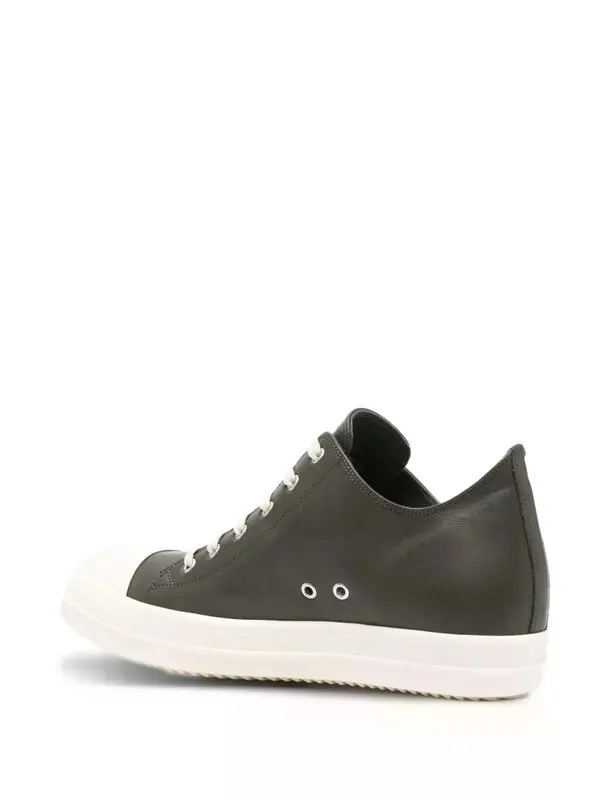 Rick Owens Low Sneaks Sneakers - Green