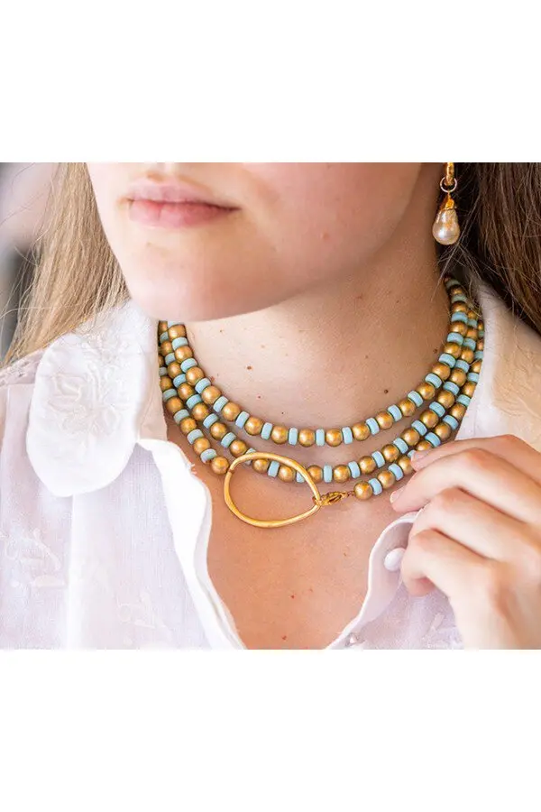 MENINA STEP Gatsby Long Necklace