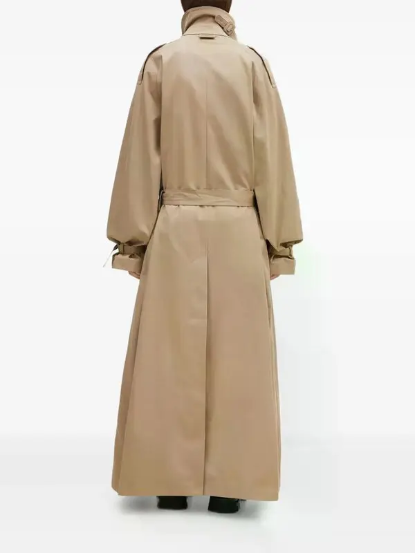 Vetements Double-breasted Belted Trench Coat