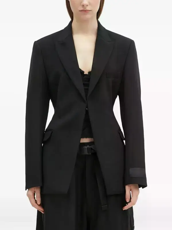 Vetements Logo-patch Blazer