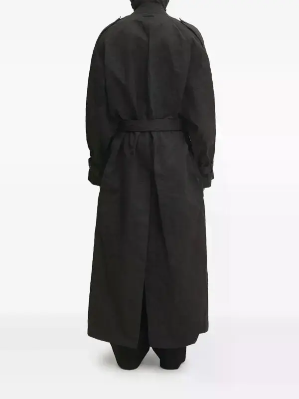 Vetements Double-breasted Belted Trench Coat