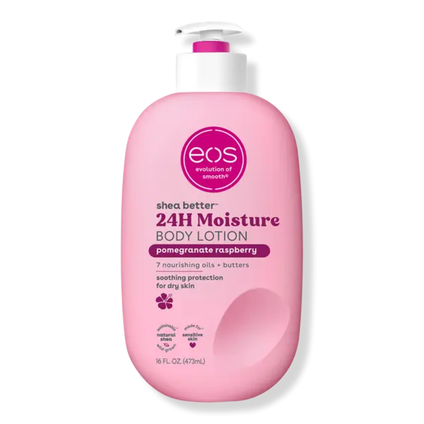 Eos Shea Better 24hr Moisture Body Lotion Pomegranate Raspberry - One-color