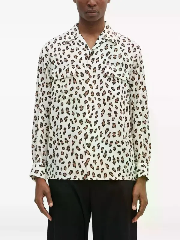 WACKO MARIA Leopard-print Shirt