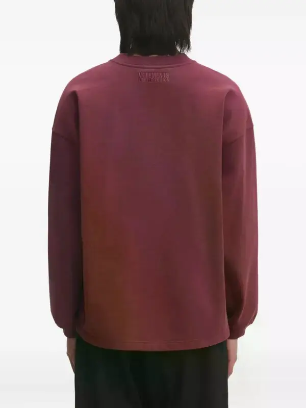 Vetements Logo-embroidered Sweatshirt