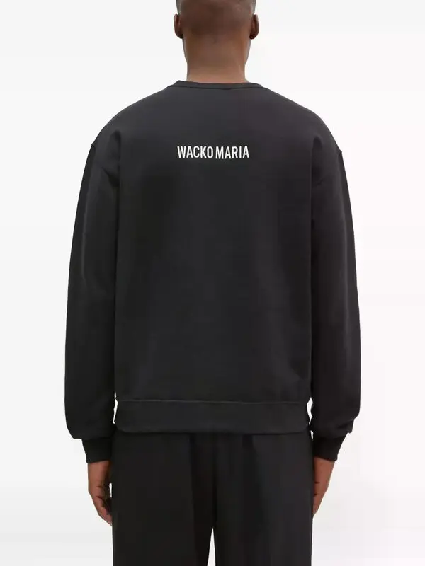 WACKO MARIA X Tim Lehi Tiger-embroidered Sweatshirt