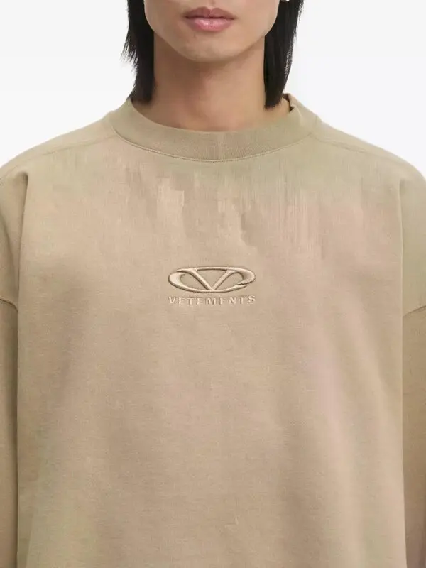 Vetements Logo-embroidered Sweatshirt