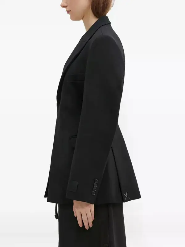 Vetements Structured Blazer With Logo Patch