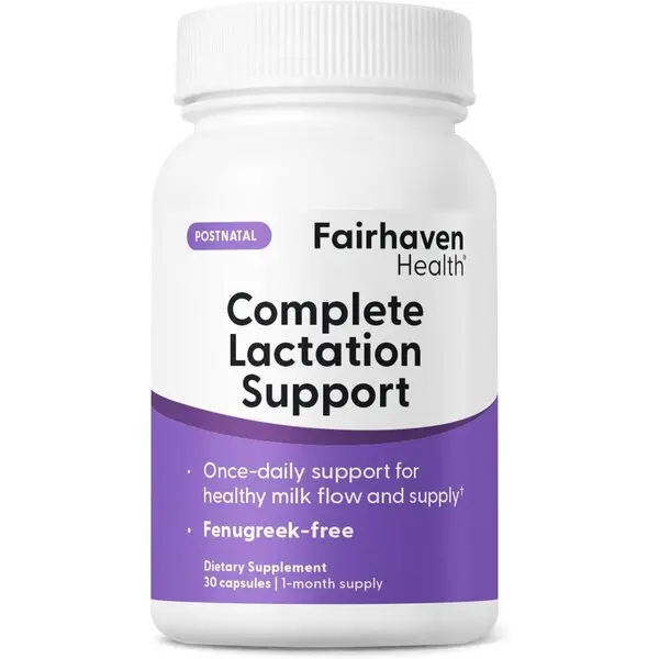 FAIRHAVEN HEALTH Complete Lactation Support 30 Capsules - One-color
