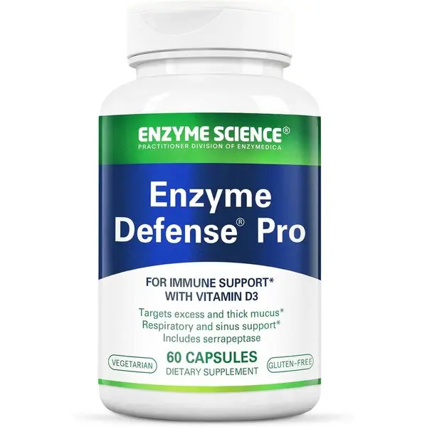 ENZYME SCIENCE Enzyme Defense Pro 60 Capsules - One-color