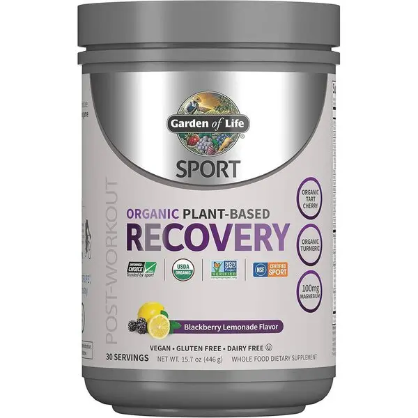 GARDEN OF LIFE Sport Organic Post-workout Recovery Blackberry Lemonade 446 Grams - One-color