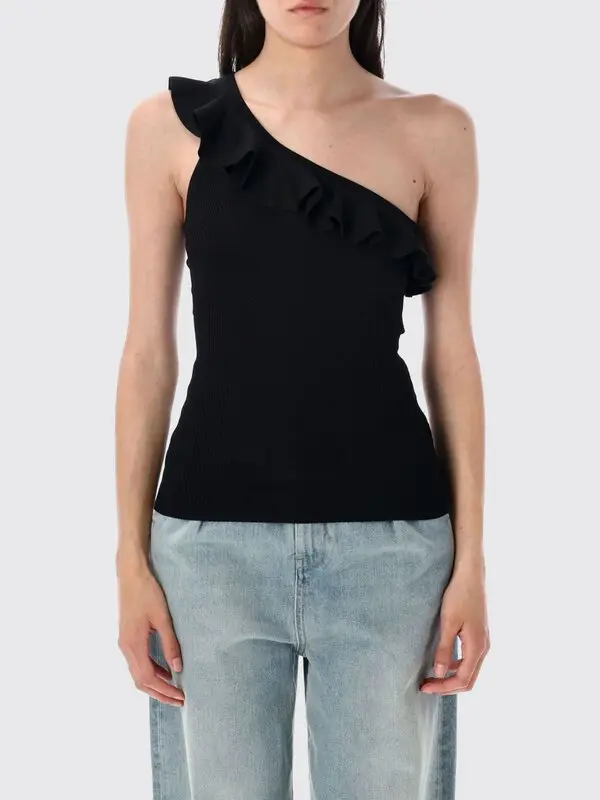 Zimmermann One-shoulder Top - Black