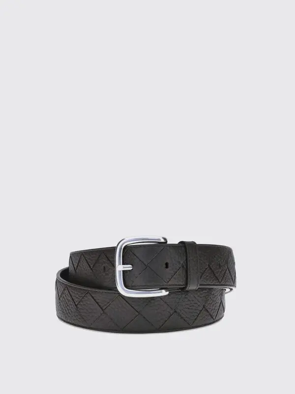 Bottega Veneta Woven Belt - Brown