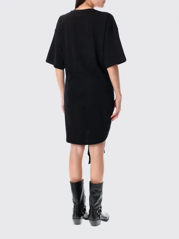 DIESEL® Knotted T-shirt Dress - Black