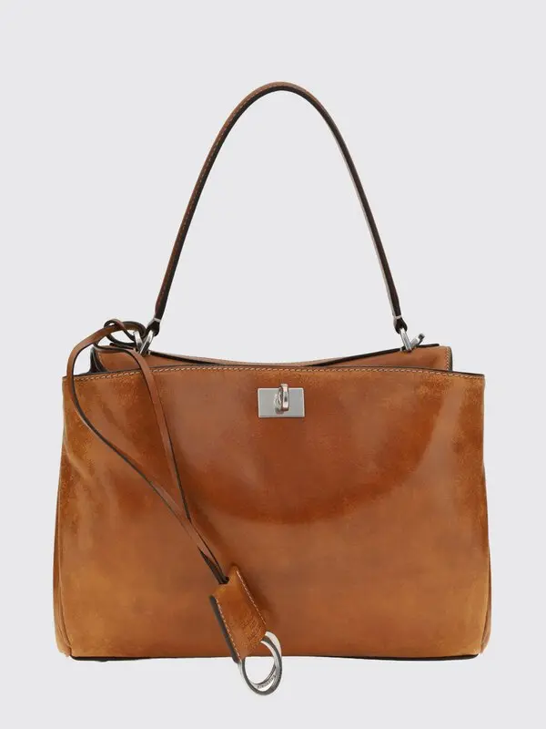 Balenciaga Leather Rodeo Bag - Brown