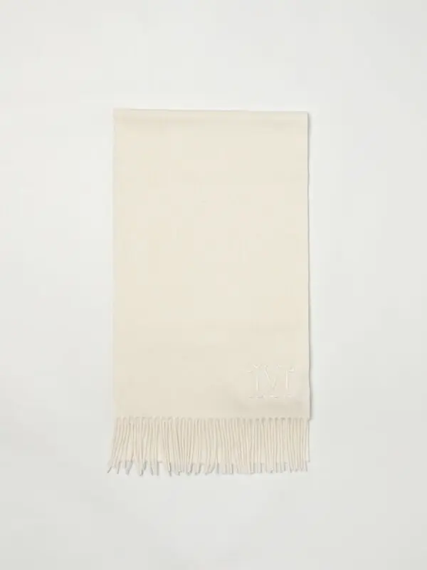 Max Mara Scarf - White