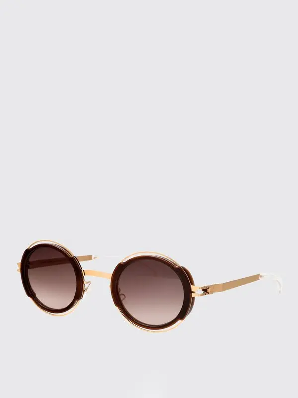 Mykita Round Frame Sunglasses - Gold