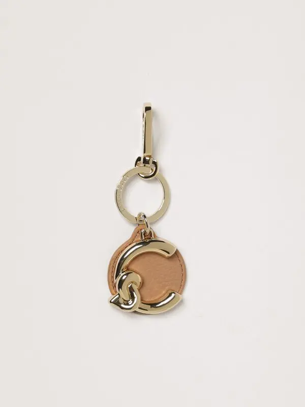 COCCINELLE Key Chain - Nude