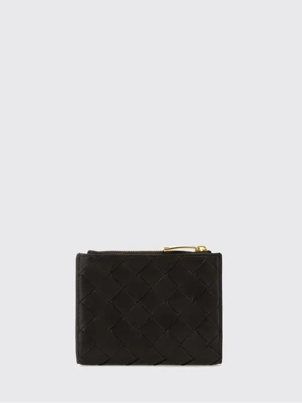 Bottega Veneta Intrecciato Calfskin Bifold Wallet - Brown