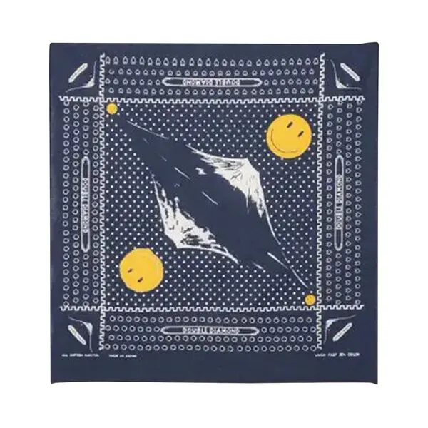 Kapital Fastcolor Selvedge Bandana 'navy - Blue