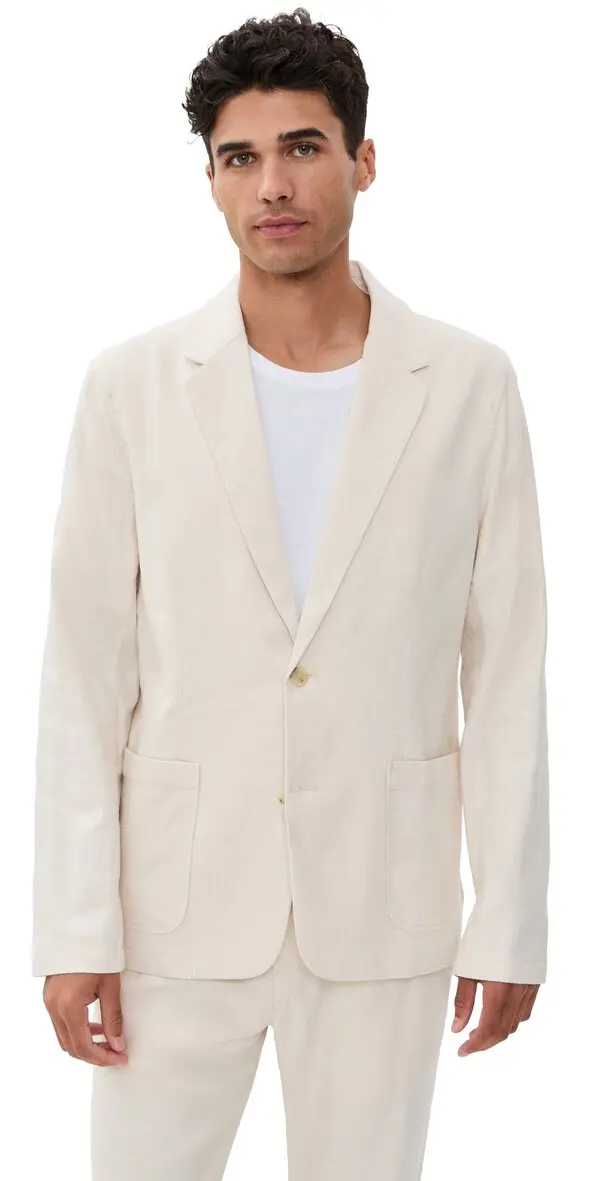 Marine Layer Hemp-blend Blazer