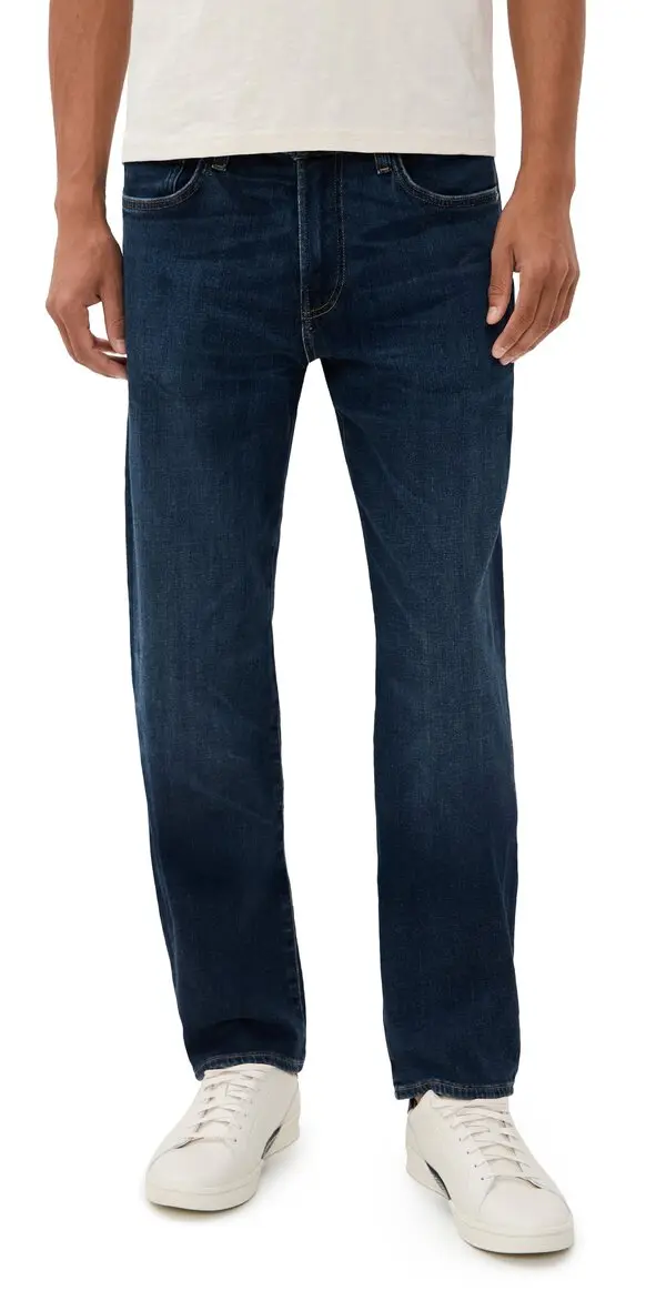 Citizens Of Humanity Elijah Cashmere Denim Straight Jeans - Prospect