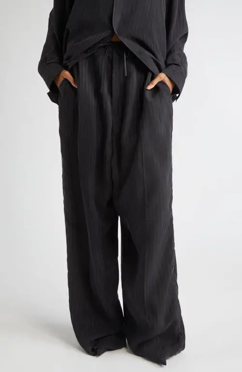 Balenciaga Fluid Cupro Tailored Pants