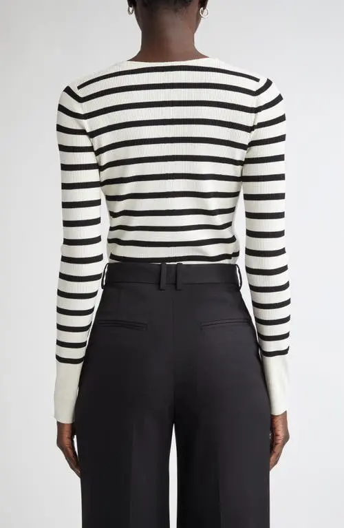 St. John Breton Stripe Sweater