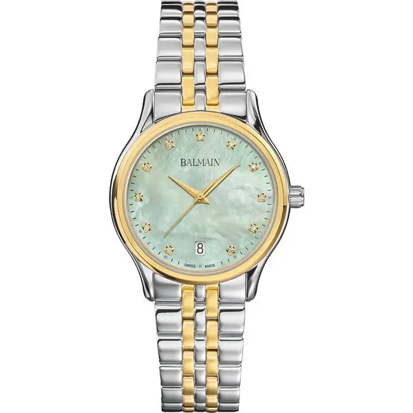 Balmain Beleganza Diamond Bracelet Watch - Bicolor Stainless Steel