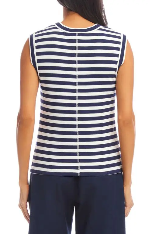Karen Kane Striped Tank Top