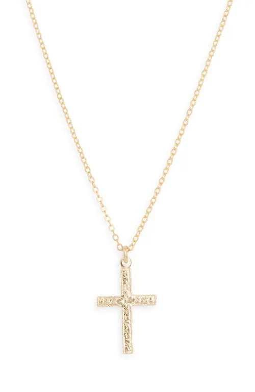 SET & STONES Levi Cross Pendant Necklace