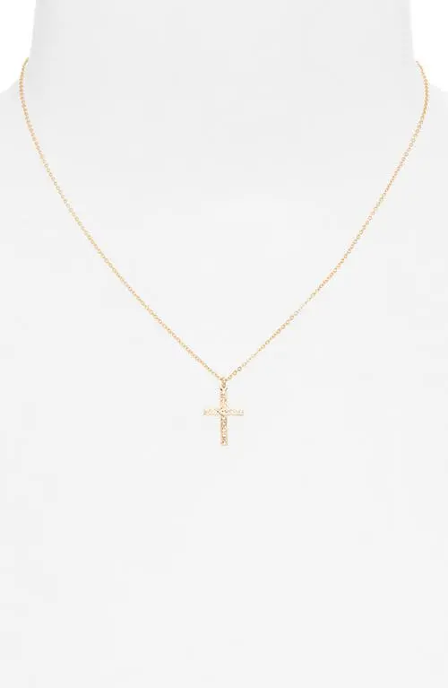 SET & STONES Levi Cross Pendant Necklace