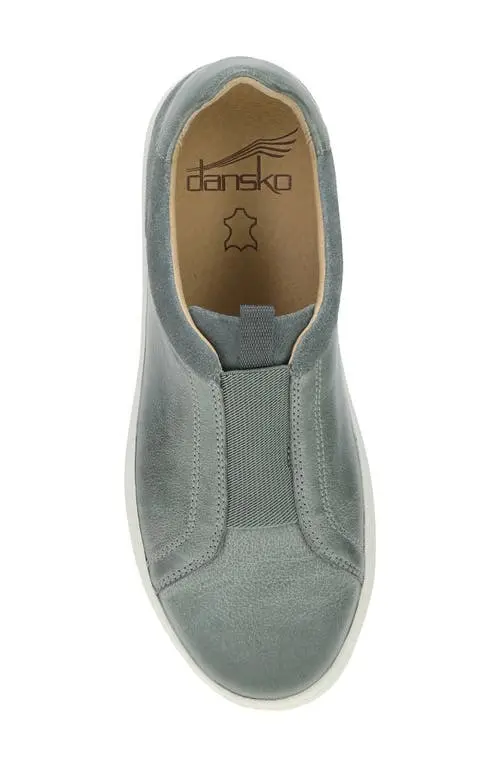 Dansko Jenn Slip-on Sneaker - Denim Milled Burnished