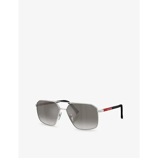 Prada Linea Rossa Ps A50s Irregular Sunglasses