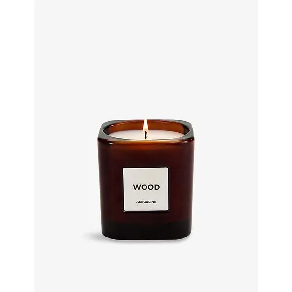 Assouline Library Wood Scented Candle 260g - One-color